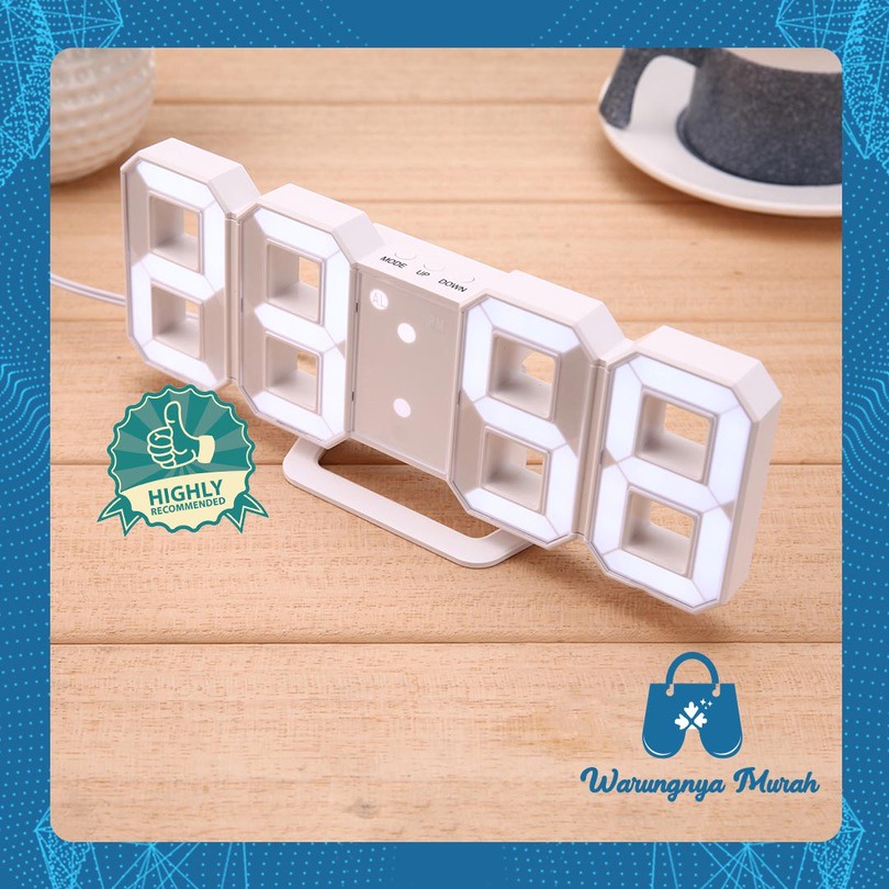 Jual Jam Meja LED Digital Clock | Shopee Indonesia