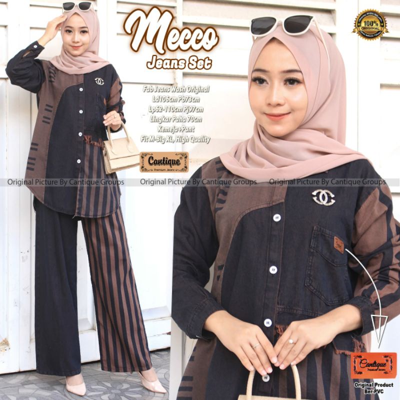 Jual Mecco Jeans Set (Cantique) | Shopee Indonesia
