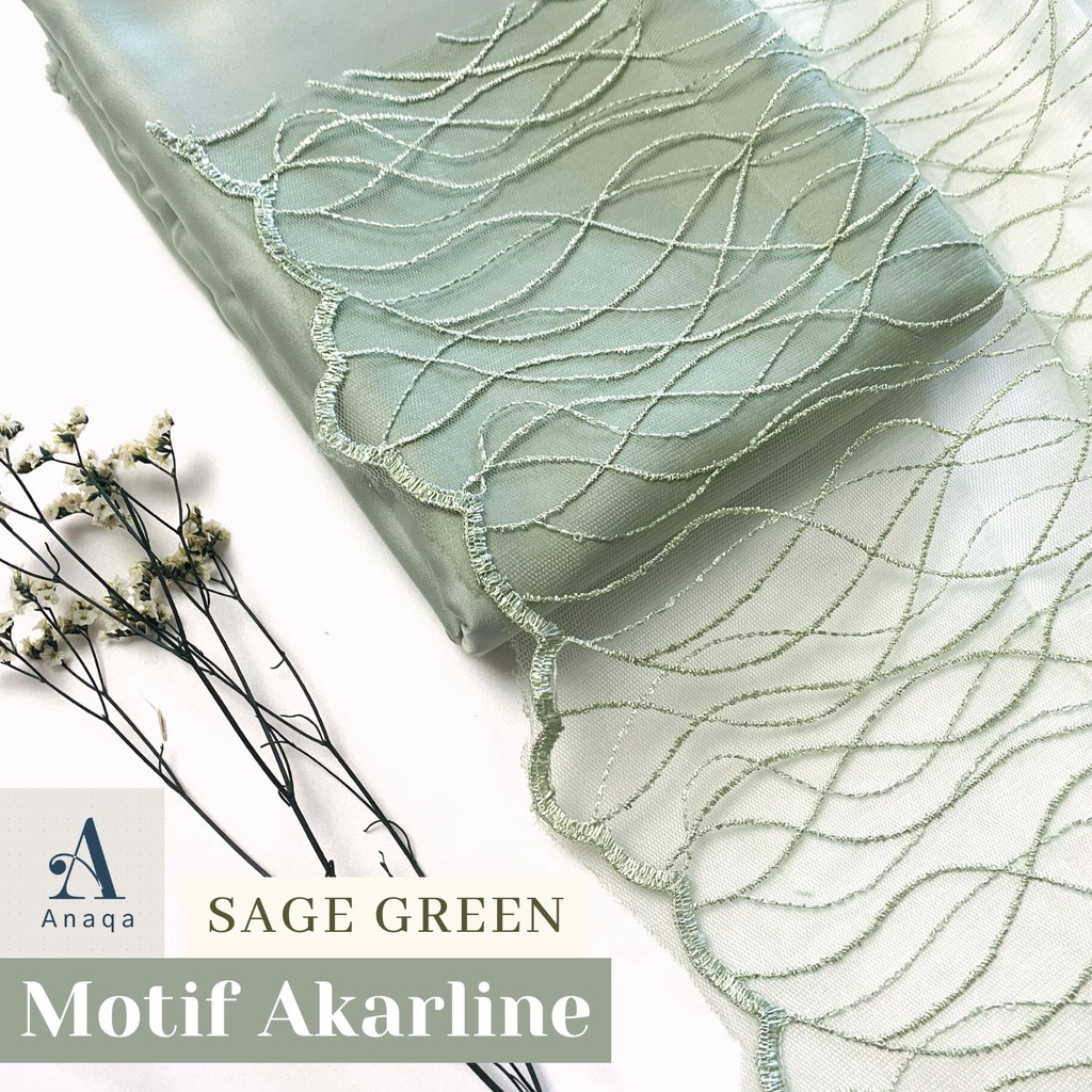 Jual ½ meter Kain Brukat Premium / Brokat Tile Prancis bahan Kebaya ...