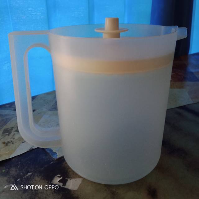 Jual Teko tupperware- pitcher 1 lt putih | Shopee Indonesia