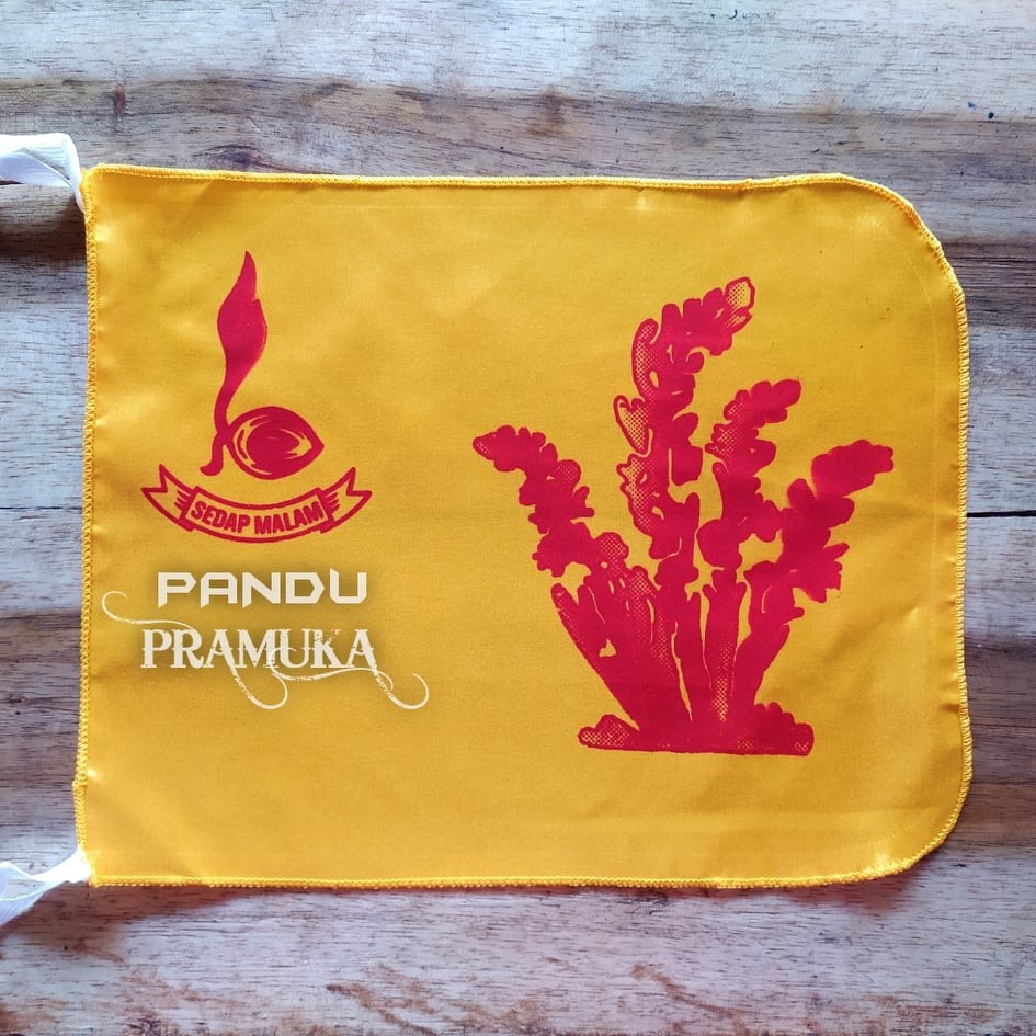 Jual bendera regu pramuka putri bunga sedap malam | Shopee Indonesia