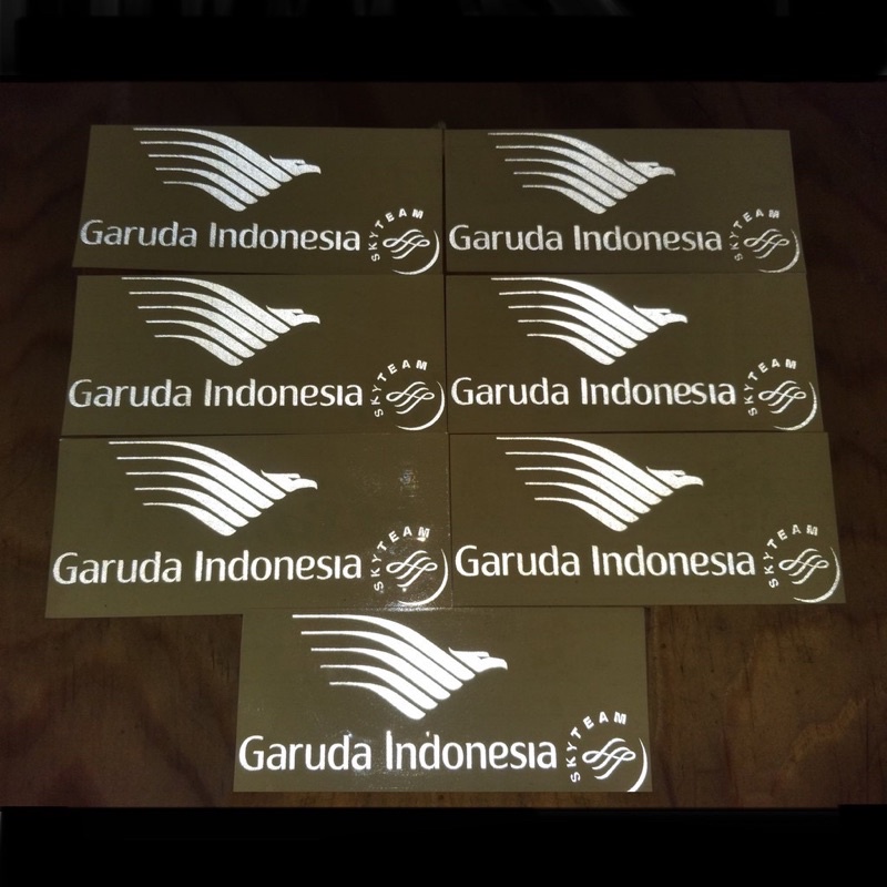 Jual Sticker cutting Garuda indonesia sky team lambang garuda | Shopee ...