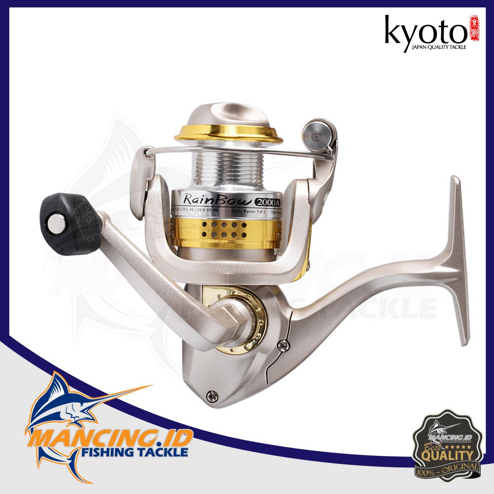 Jual Fishing Reel Kyoto Rainbow 5000a Perlengkapan Peralatan Alat ...