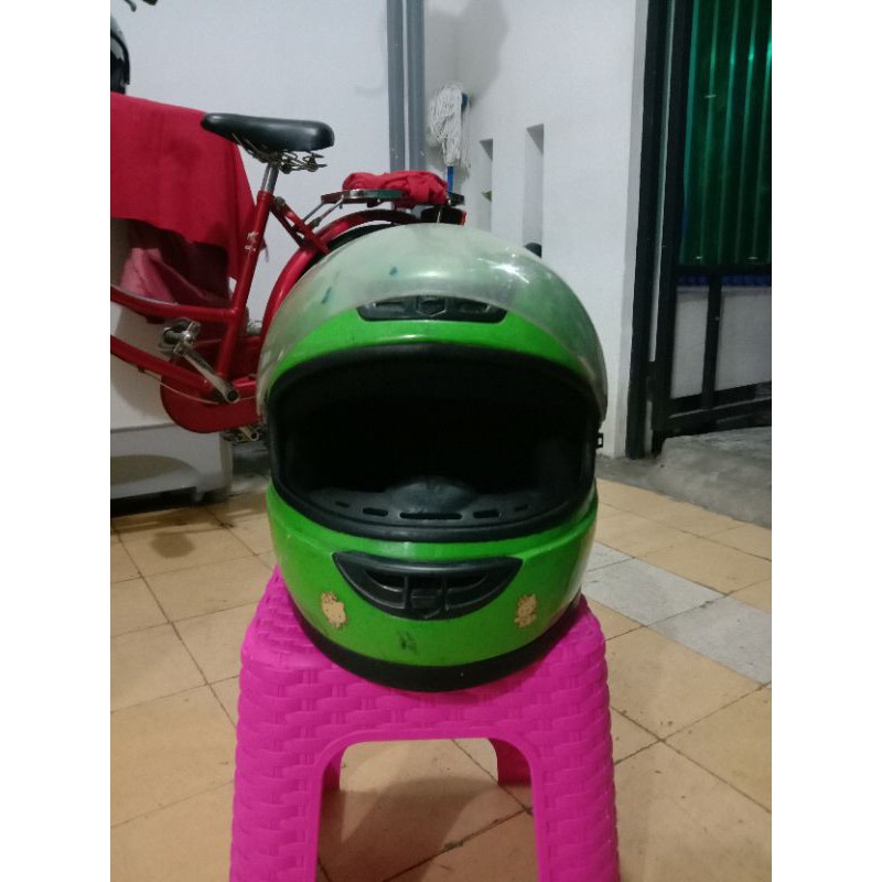 Jual Helm Full Face Kawasaki Ninja Ninja R Ninja 2 Tak Original ...