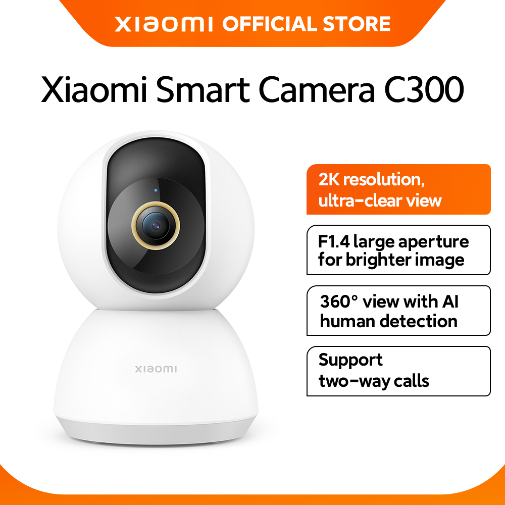 Jual Xiaomi Smart Camera C300 | CCTV Indoor | 2K Ultra-clear HD | 3MP ...