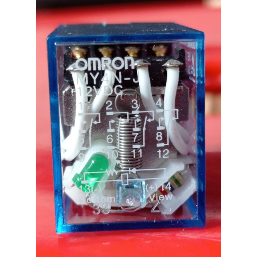 Jual RELAY MY4N-J 12V OMRON MY4N-J 24V OMRON RELAY MY4N-J 220V 14 PIN | Shopee Indonesia