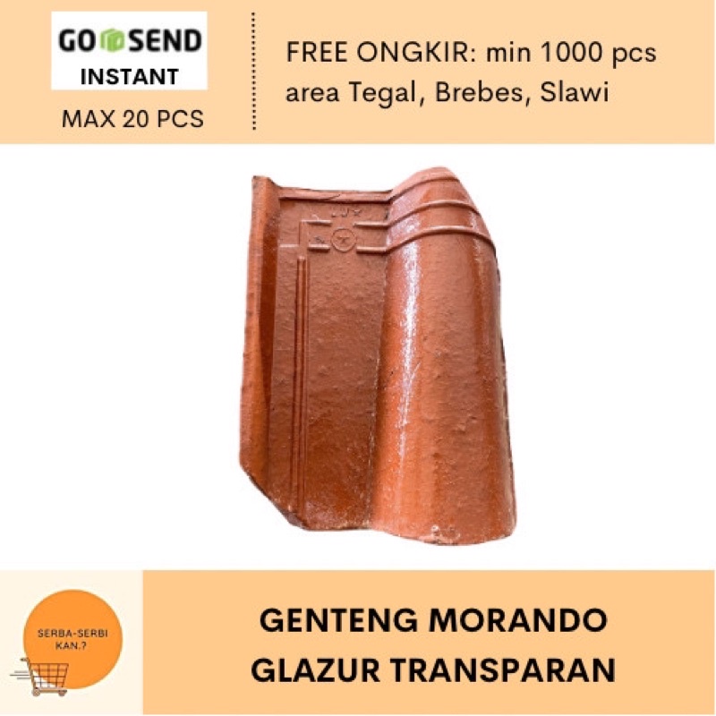 Jual GENTENG MORANDO GLAZUR GLASIR JATIWANGI AREA TEGAL BREBES PEMALANG ...