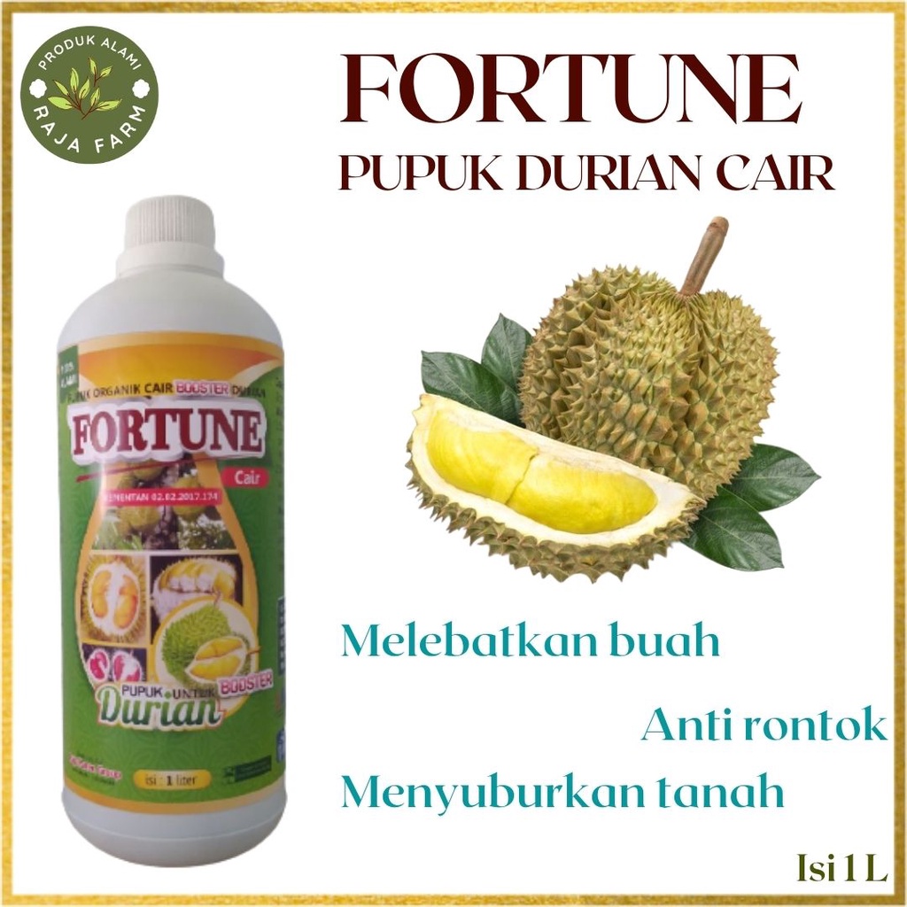 Jual Pupuk Durian Montong, Pupuk Booster Durian Musang King Berbuah Lebat, Pupuk Durian Cair ...