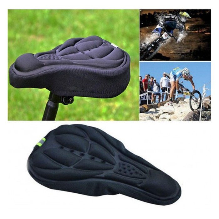 Jual Bantal Jok Sadel Sepeda Empuk Bike 3D Gel Pad Saddle Skotlet ...