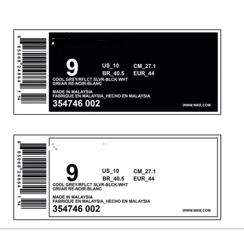 Jual Custom Stiker Label Box Sepatu | Shopee Indonesia