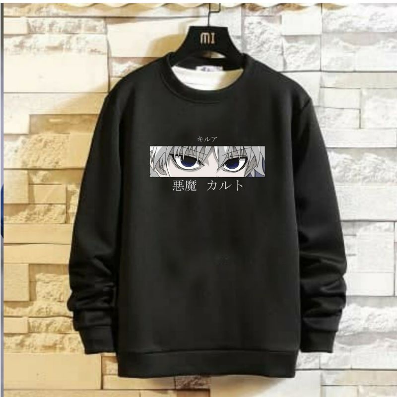 Jual SWEATER ANIME KILLUA HXH SWEATER KILLUA HXH OBLONG JAPAN | Shopee ...