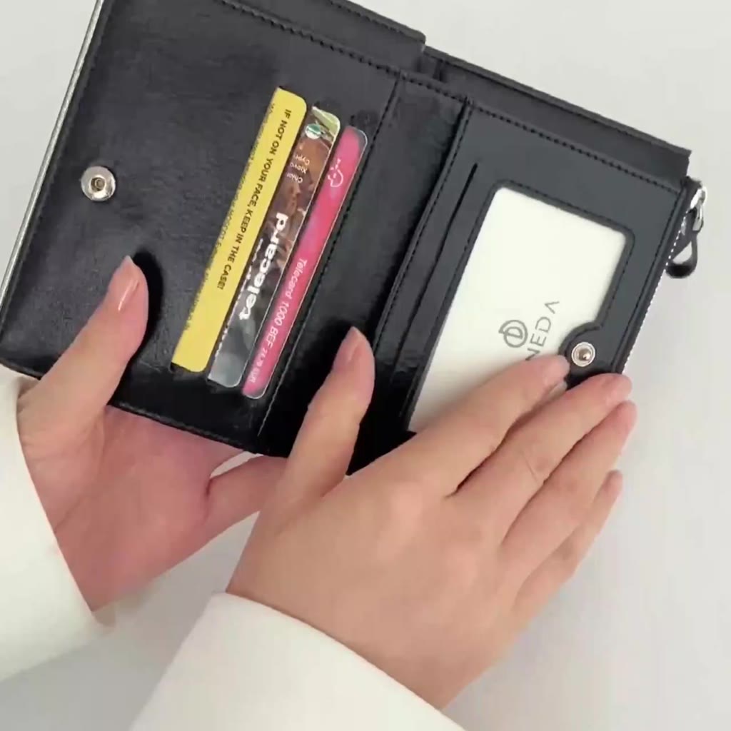 Jual Oneda Cielle Dompet Lipat Kartu Cash Coin Wanita #W3911 | Shopee ...