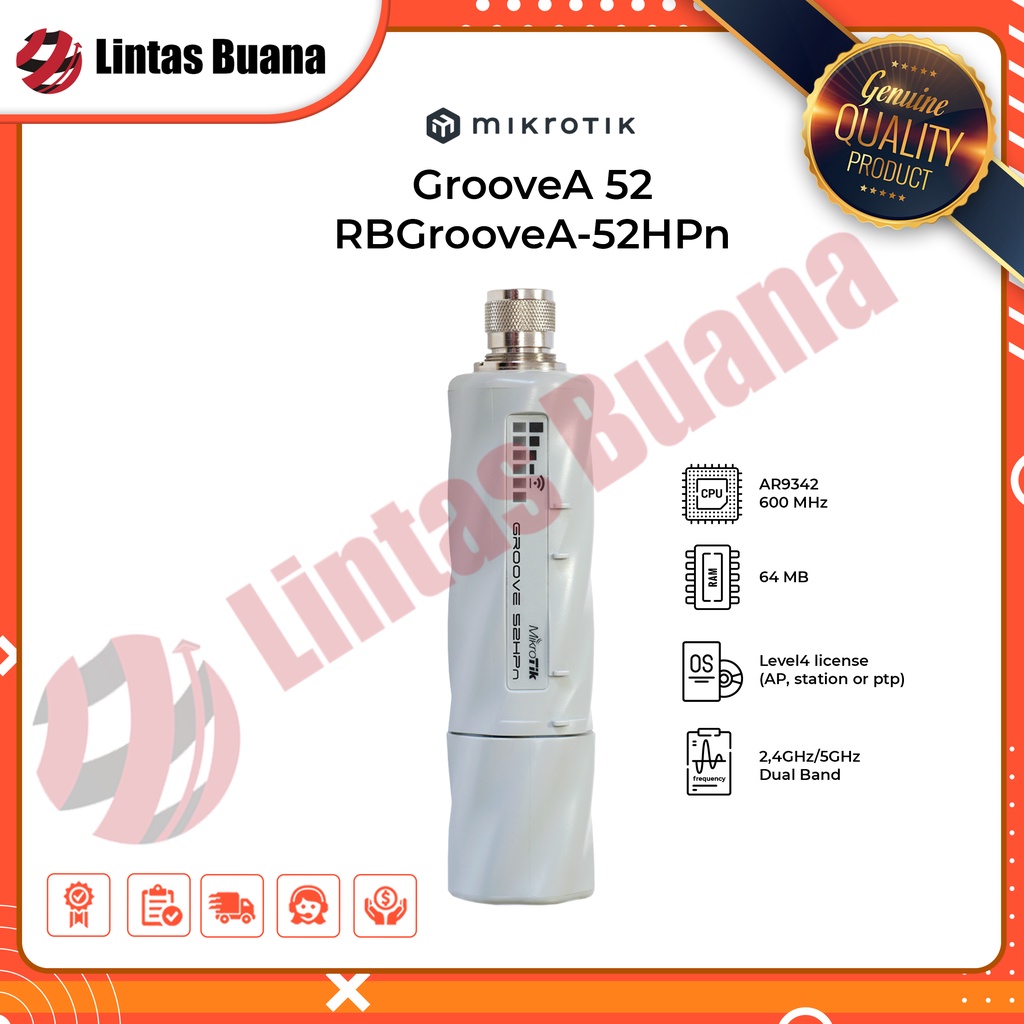 Jual Mikrotik Groove A 52HPn Access Point 2GHz 5Ghz | Shopee Indonesia