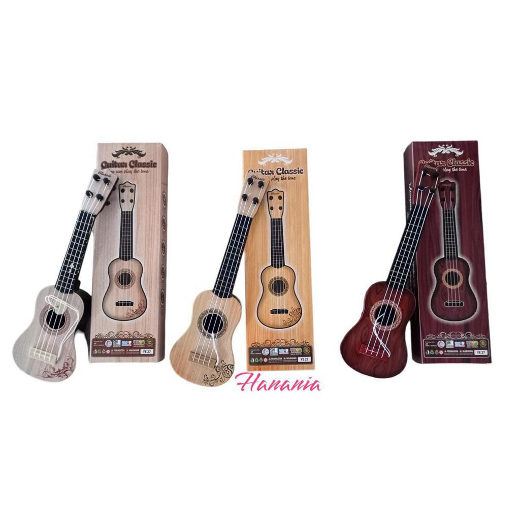 Jual Promo Mainan Gitar Anak Model Gitar Kecil Mainan Gitar Ukulele ...
