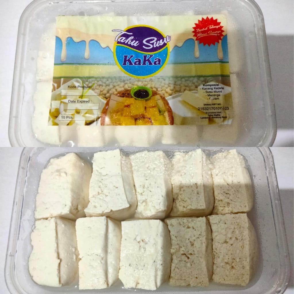 Jual Tahu Susu Keju Asli Original Lembang Kota Bandung Enak Lezatos ...