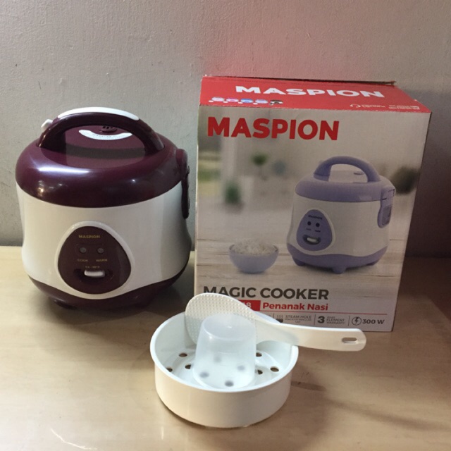 Jual Magic Cooker Maspion EX-0618 Rice Cooker Penanak Nasi 0,8L ...