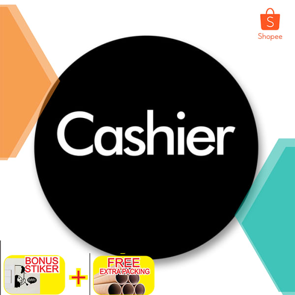 Jual cashier signage - kasir wall sign Keren | Shopee Indonesia