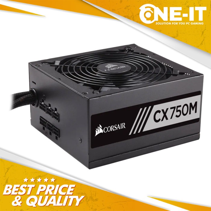 Jual PSU CORSAIR CX Series CX750M 750 Watt 80 PLUS Bronze Modular ATX | Shopee Indonesia