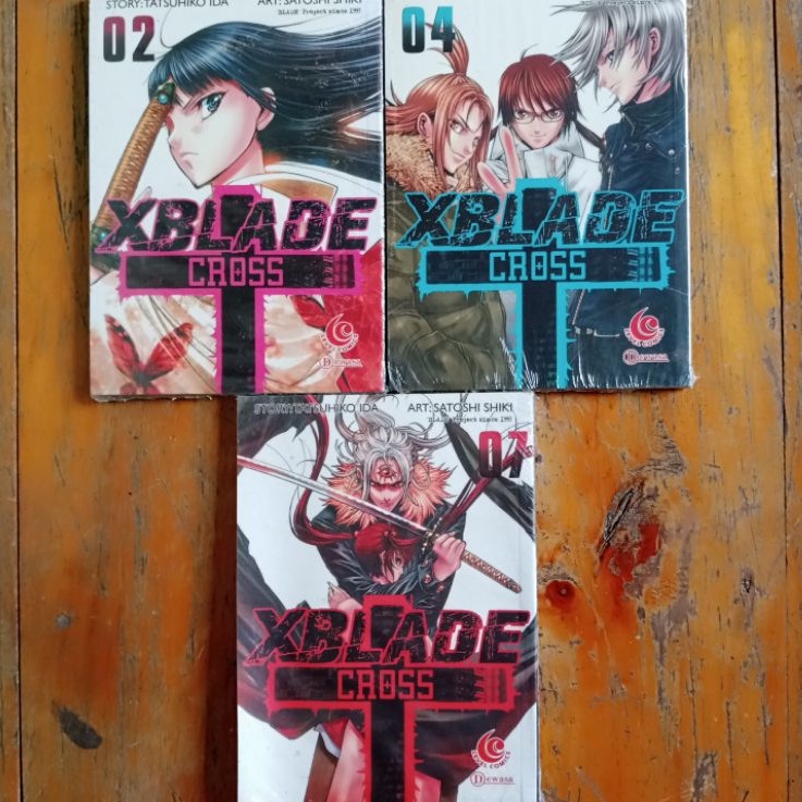Jual Komik X-Blade Cross by Tatsuhiko Ida & Satoshi Shiki | Shopee ...