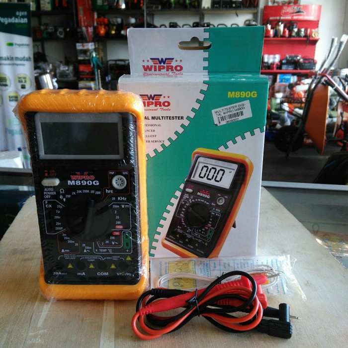 Jual Avometer Digital / Digital Multitester Wipro M890G | Shopee Indonesia