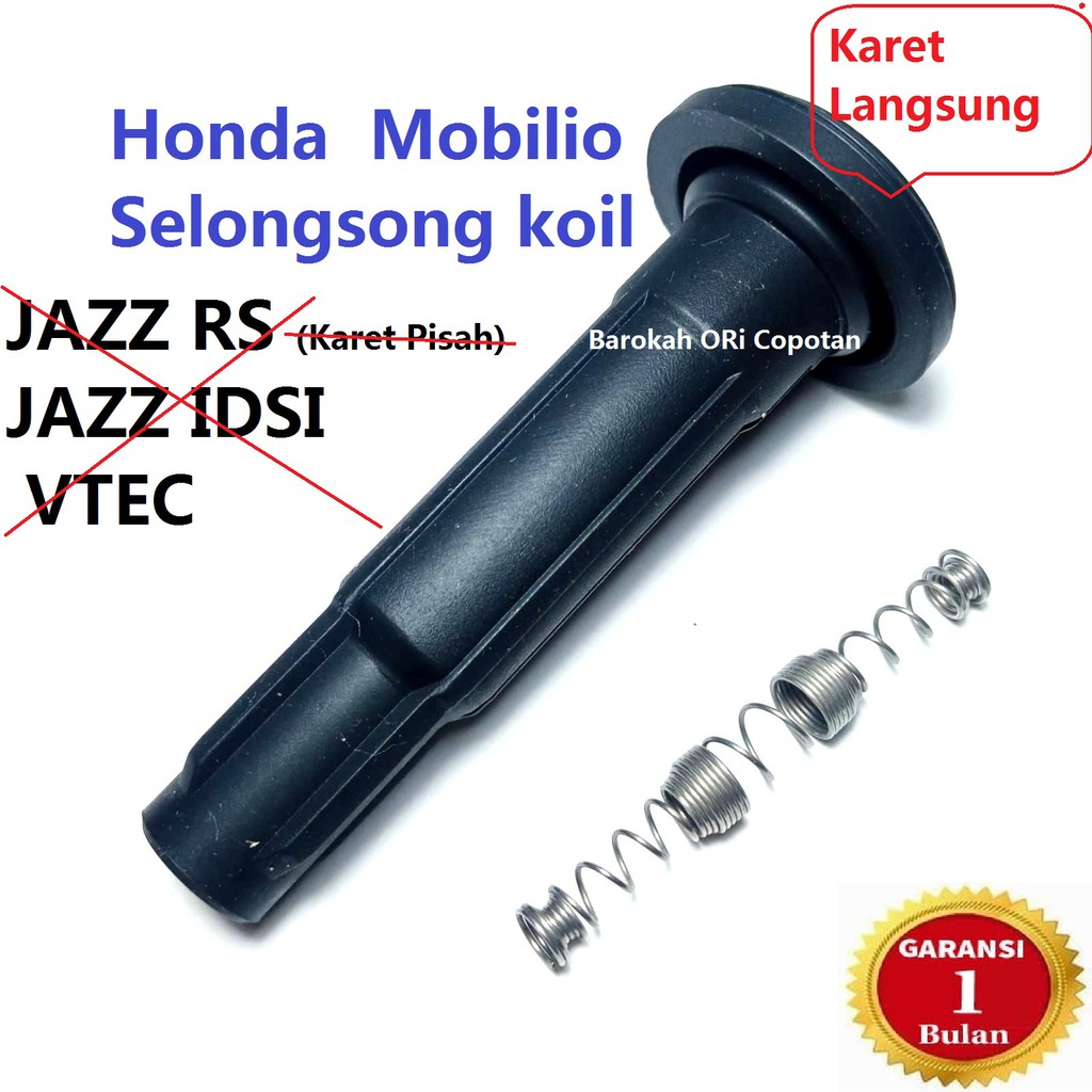 Jual selongsong Coil Koil Honda Brio Mobilio BRV HRV Jazz S RS City ...