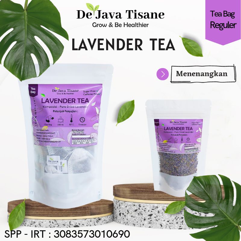 Jual Teh Bunga Lavender Asia Kering Dried Asian Lavender Flower Tea ...