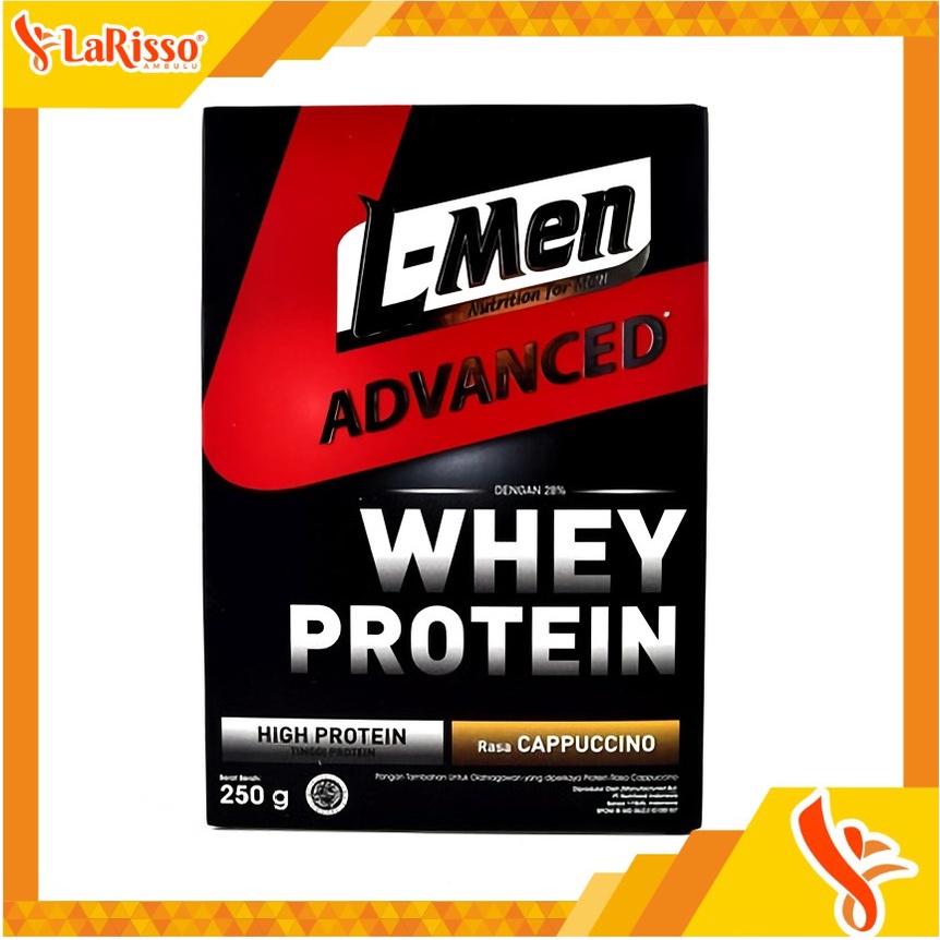 Jual L-MEN ADVANCE WHEY PROTEIN 250GR SUSU BUBUK RASA CAPPUCINO ...