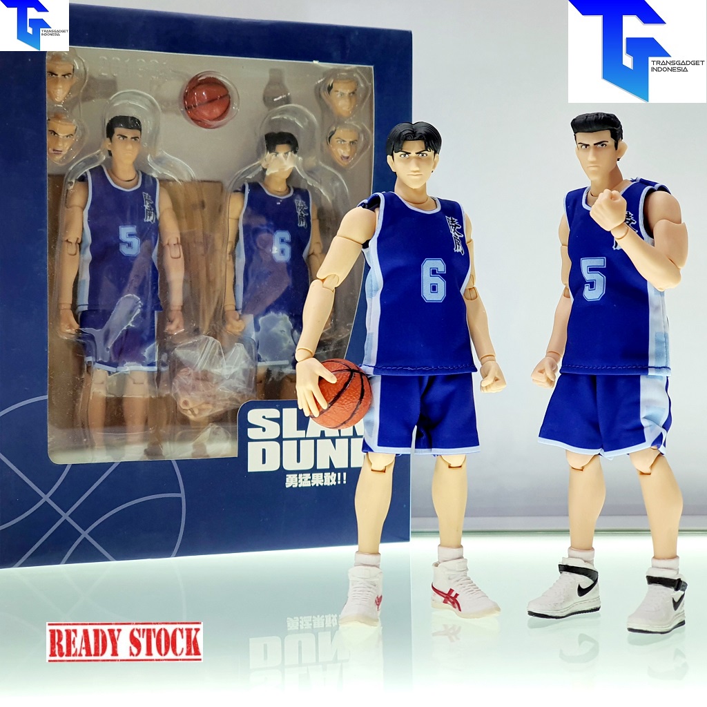Jual Dasin Slam Dunk - Ryoji Ikegami + Hiroaki Koshino BLUE Ryonan Set ...