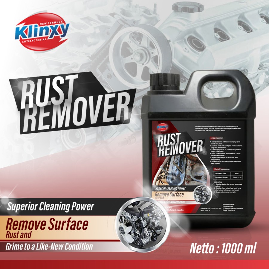 Jual Penghilang dan Mencegah Karat Besi - Rust Remover - 1 Liter ...