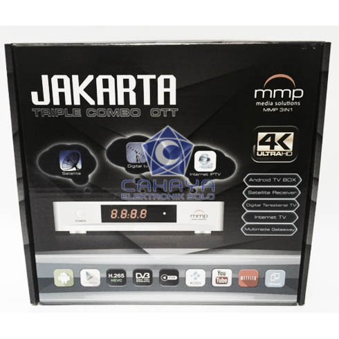 Jual Receiver Parabola MMP Jakarta HD Combo Android TV DVBT2 Antena Set ...