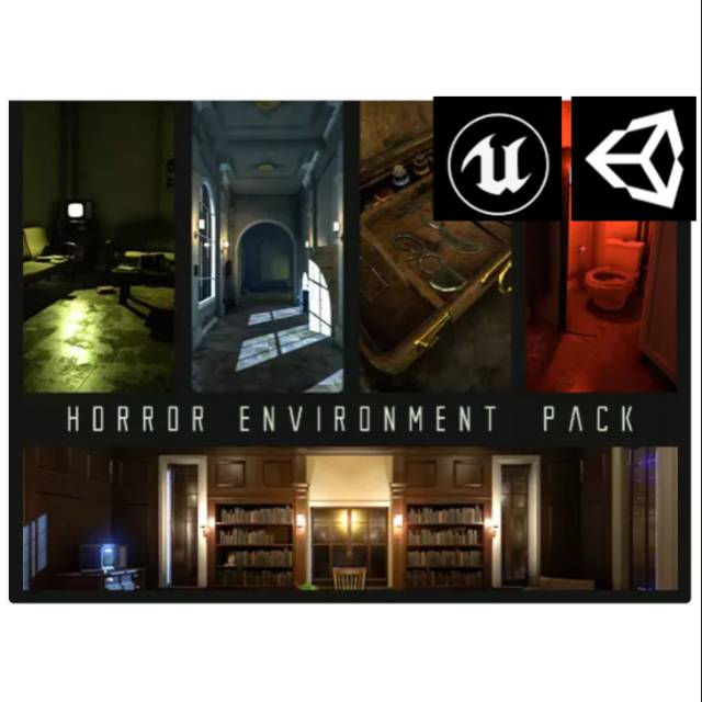 Jual 3D Game Asset Horror Environment Pack untuk Unity3D | Shopee Indonesia