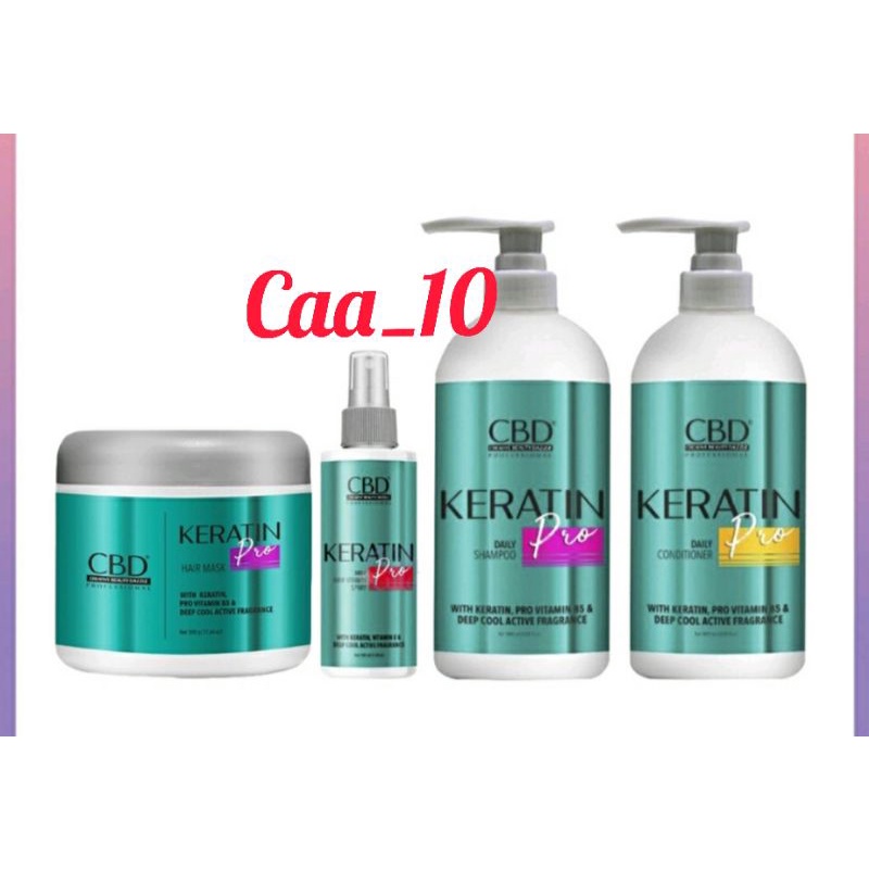 Jual CBD - PROFESIONAL HAIR TREATMENT KERATIN SERIES PRO DAILY SHAMPO ...