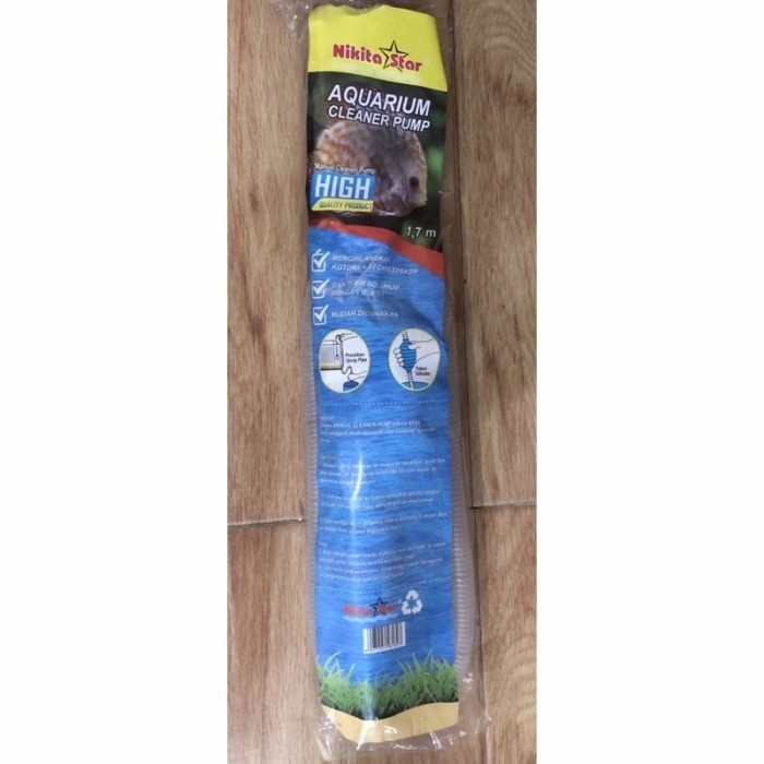 Jual NEW Penyedot Penguras Air Akuarium Manual Cleaner Hand Pump Sipon ...