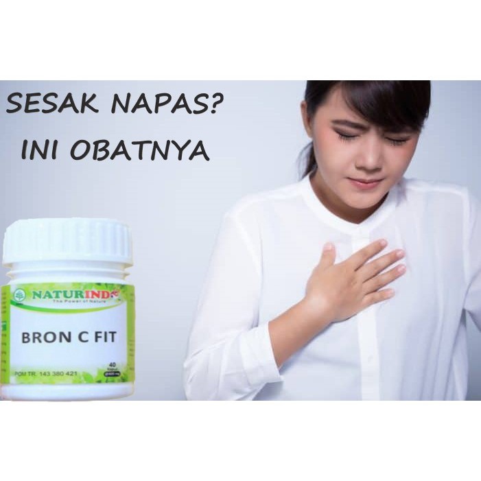 Jual OBAT GANGGUAN PERNAPASAN (BRON C FIT) - NATURINDO | Shopee Indonesia