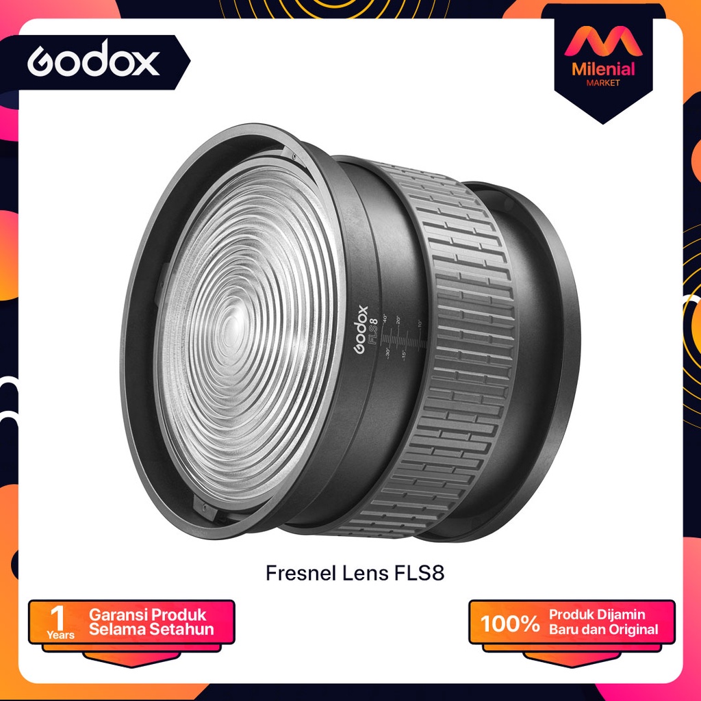Jual Godox FLS8 Fresnel Lens Bowen's Mount FLS 8 FLS-8 | Shopee Indonesia