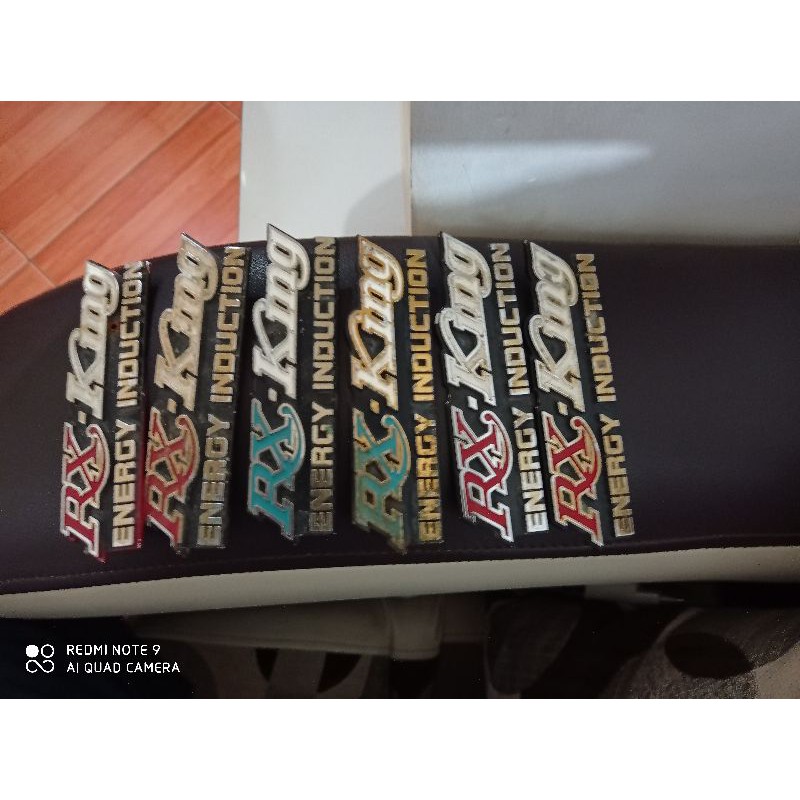 Jual Logo Emblem Bok box Aki Accu Yamaha Rx King Original | Shopee ...