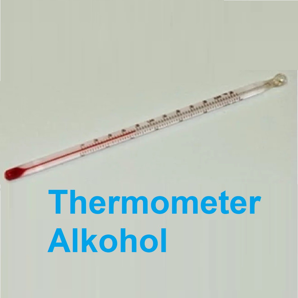 Jual THERMOMETER ALKOHOL -10 + 50'C THERMOMETER STICK THERMOMETER ...