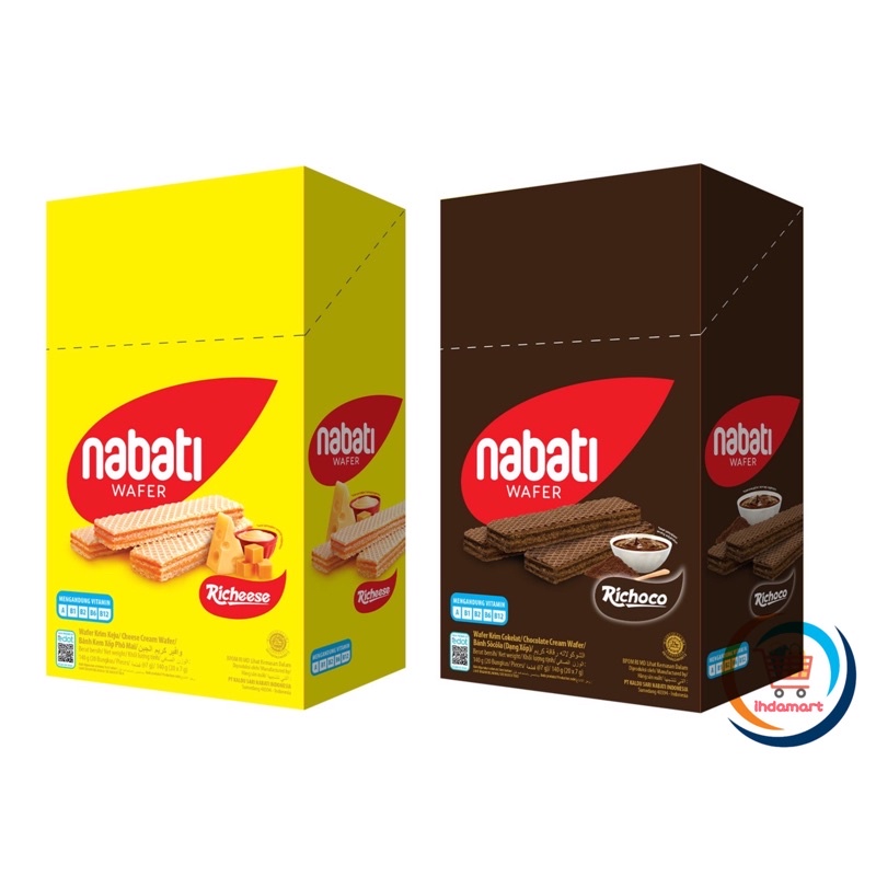Jual Richeese Nabati Wafer Isi 20 pcs | Shopee Indonesia