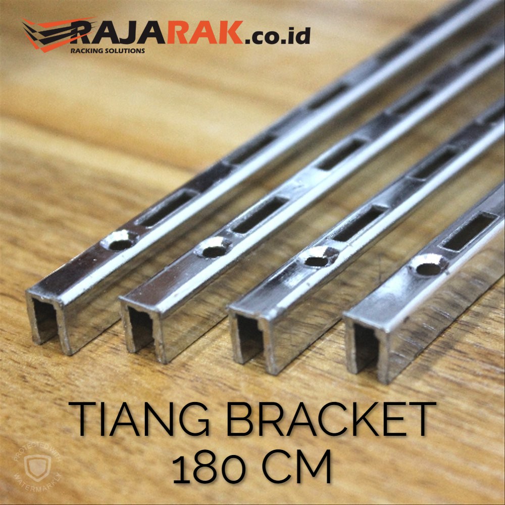 Jual Tiang Bracket 180 cm Chrome - Rel Bracket Besi - Rail Bracket ...