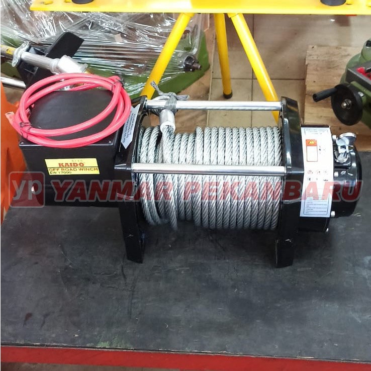 Jual Electric Winch / Katrol Elektrik 17000 LBS Komplit Remote 12V DC ...