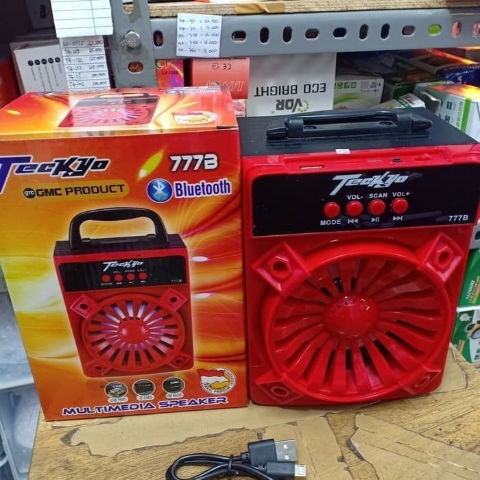 Jual Speaker GMC Teckyo 777B BT Fm Radio Usb Portable Teckyo Speaker ...