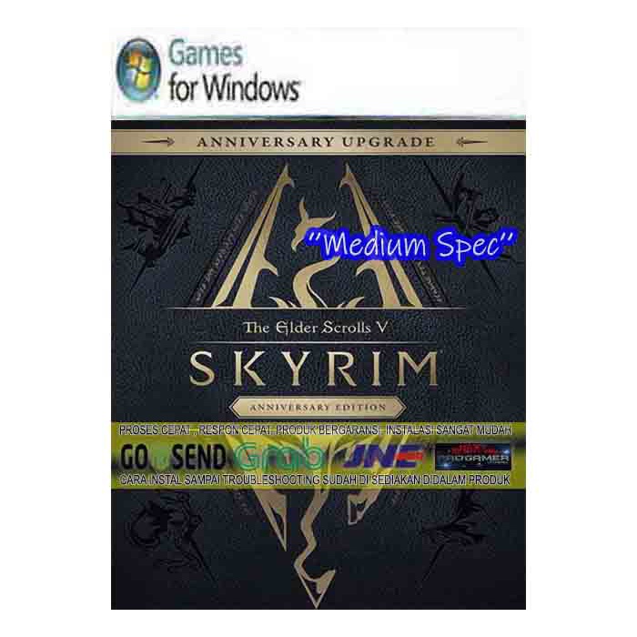 Jual THE ELDER SCROLLS V SKYRIM ANNIVERSARY + ALL DLC - DVD - GAME PC ...