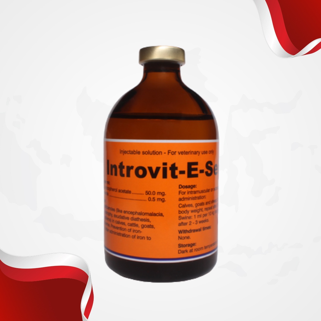 Jual Obat antioksidan untuk ternak (Introvit E Selen-Vitamin E ...