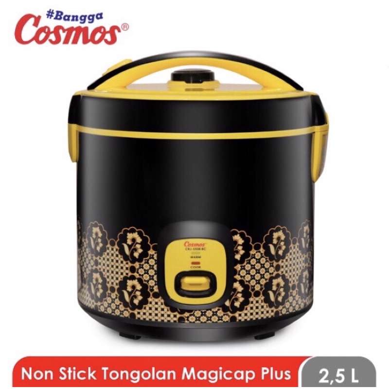 Jual Rice Cooker Cosmos CRJ-5508 BC 2.5 Liter Magic Com Non Stick Big ...