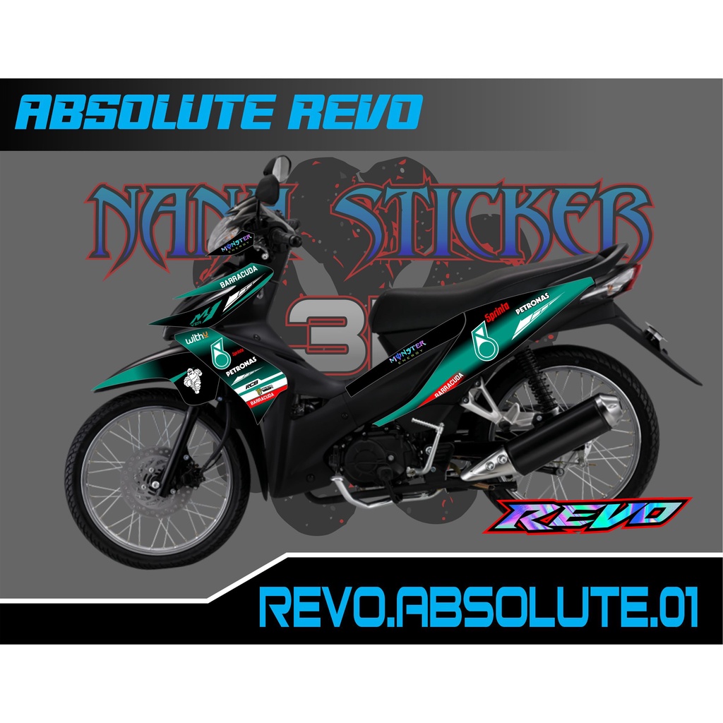 Jual Striping REVO ABSOLUTE PETRONAS - Stiker REVO ABSOLUTE List ...