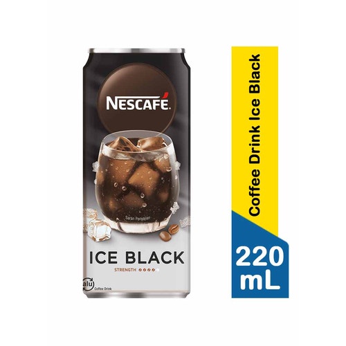 Jual Nescafe Coffe Drink Ice Black 220 ml | Shopee Indonesia