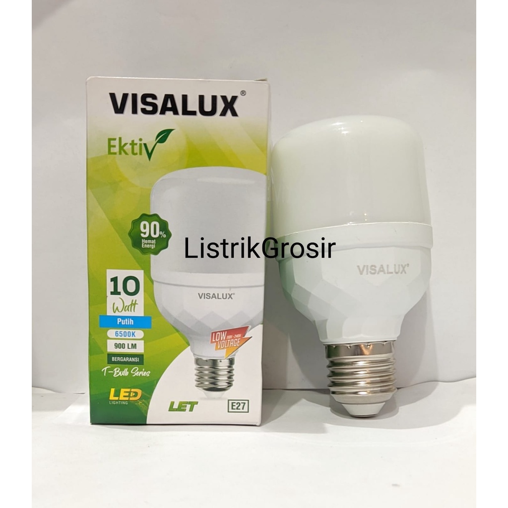 Jual Lampu LED T Bulb VISALUX KAPSUL 5w 10w 15w 20w 30w 40Watt 50 60W Watt Putih | Shopee Indonesia