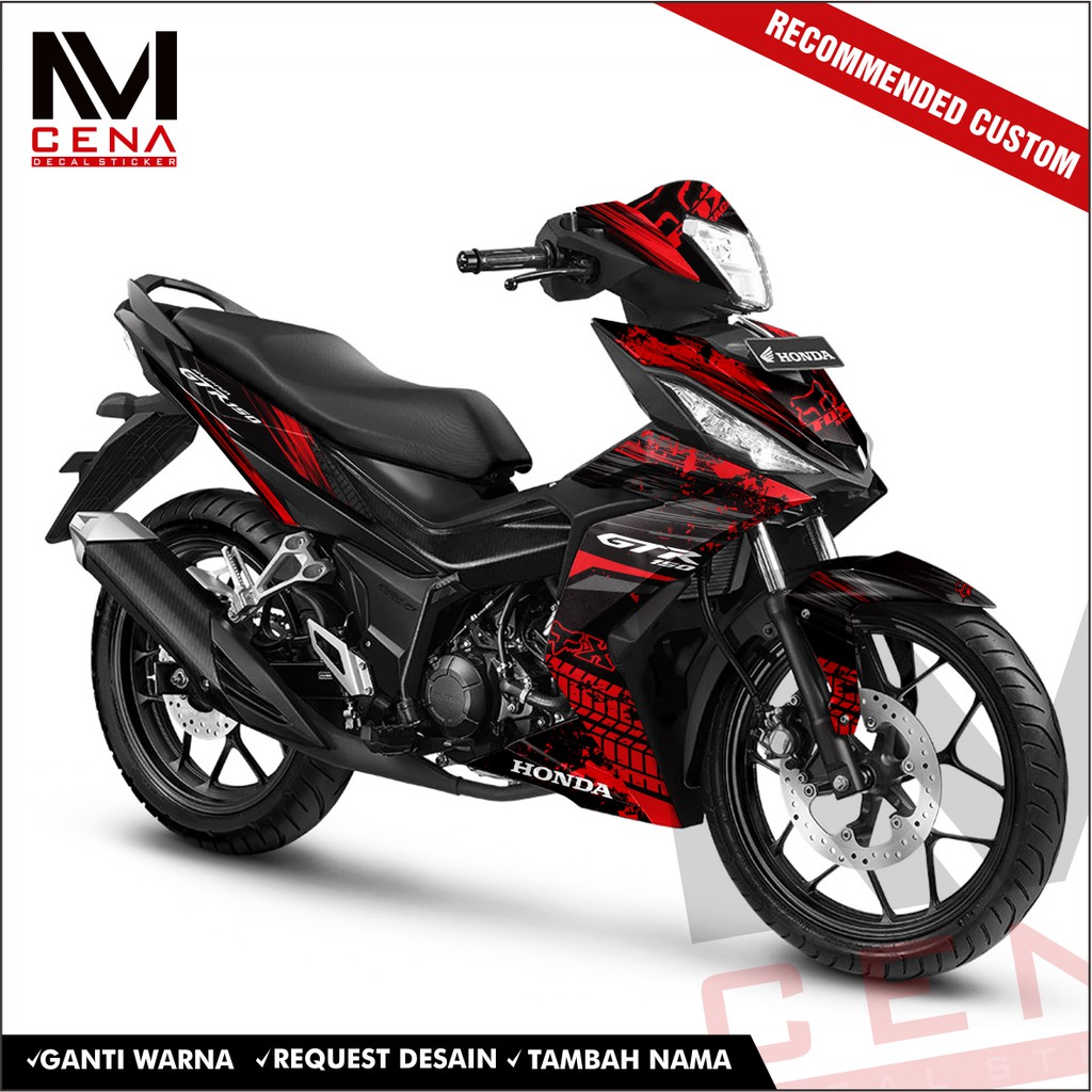 Jual Sticker Decal Supra GTR 150 Fullbody Sticker Supra GTR Striping Supra GTR GFX12 | Shopee ...