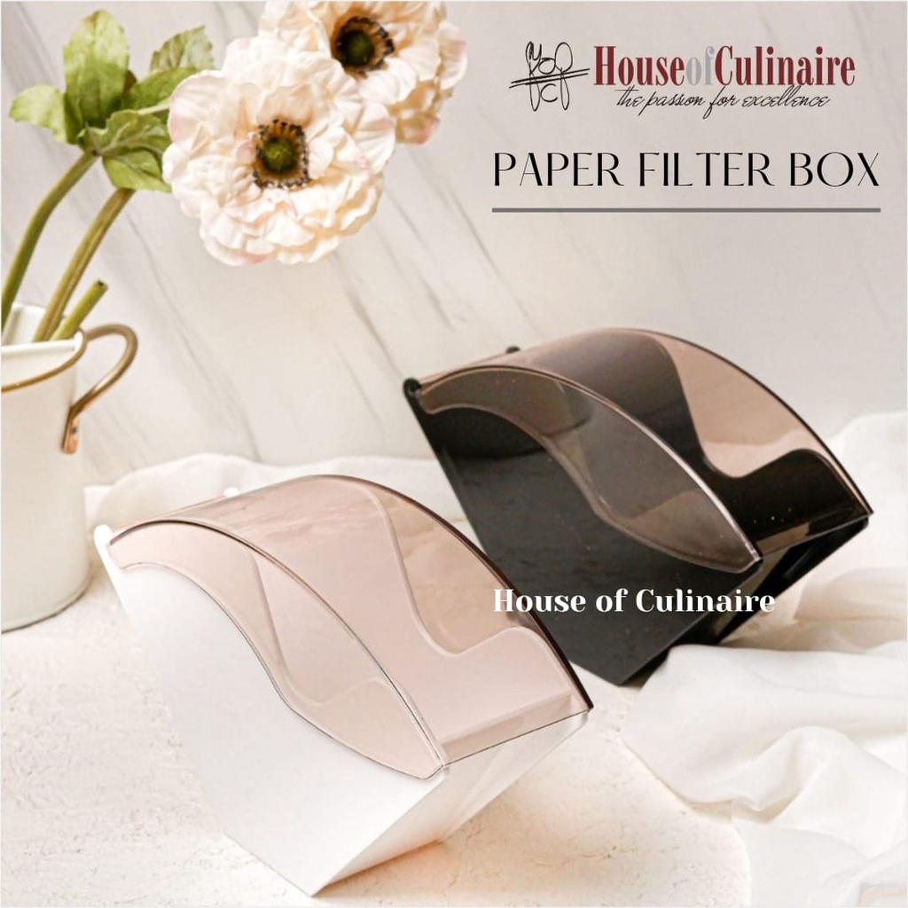 Jual Box Paper Filter V60 Kontainer Kertas Filter V60 Coffee Filter Box ...