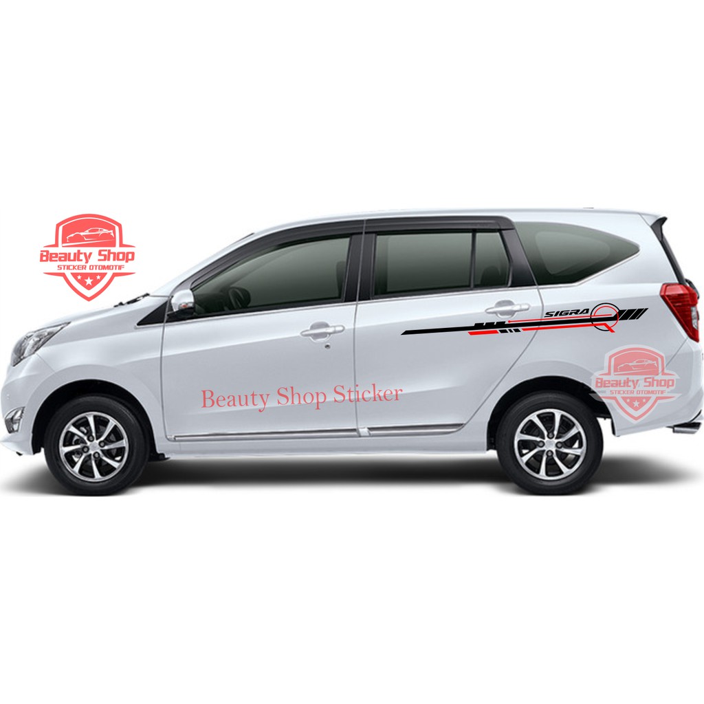 Jual stiker mobil sigra calya sticker mobil calya sigra toyota daihatsu ...